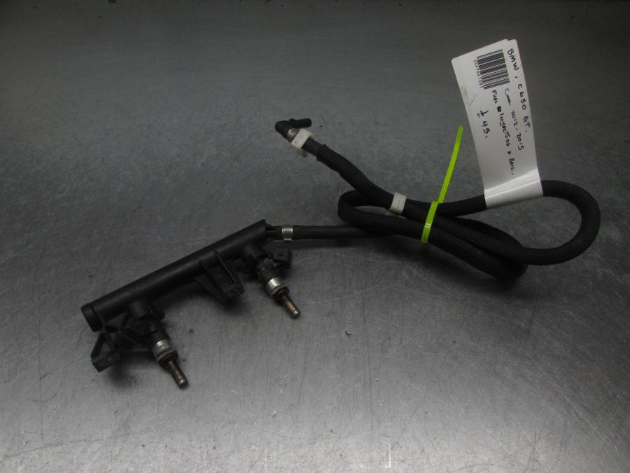 BMW C650 GT Circa 2012-2015 Motorcycle Fuel Injectors And Rail