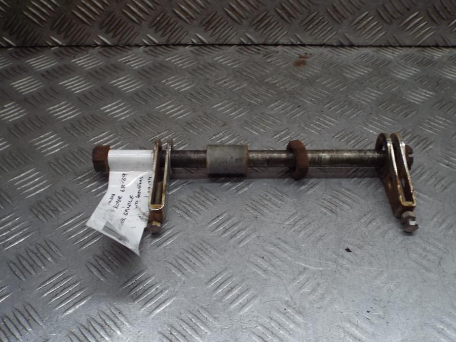 Honda CL175 Sloper Scrambler 1968-1969 Rear Wheel Spindle With Adjusters