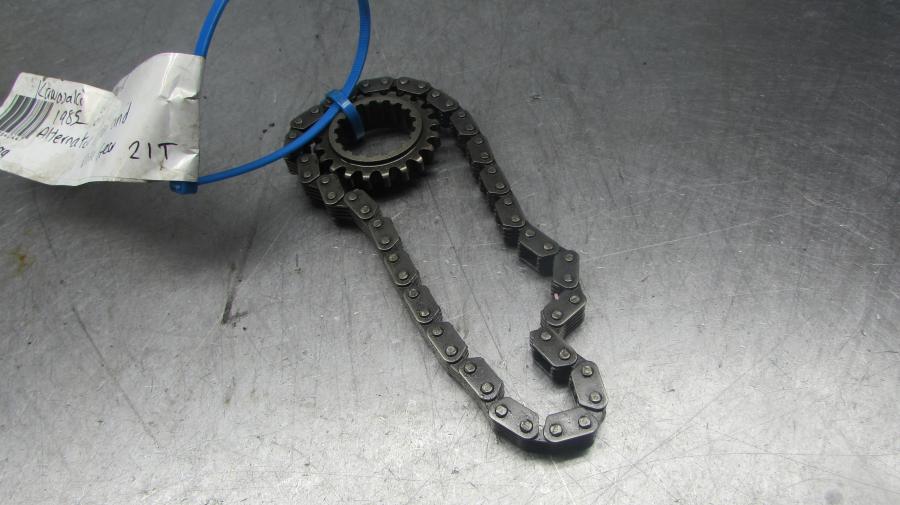 Kawasaki GPZ900 R 1985-On Motorcycle Alternator Chain And Drive Gear