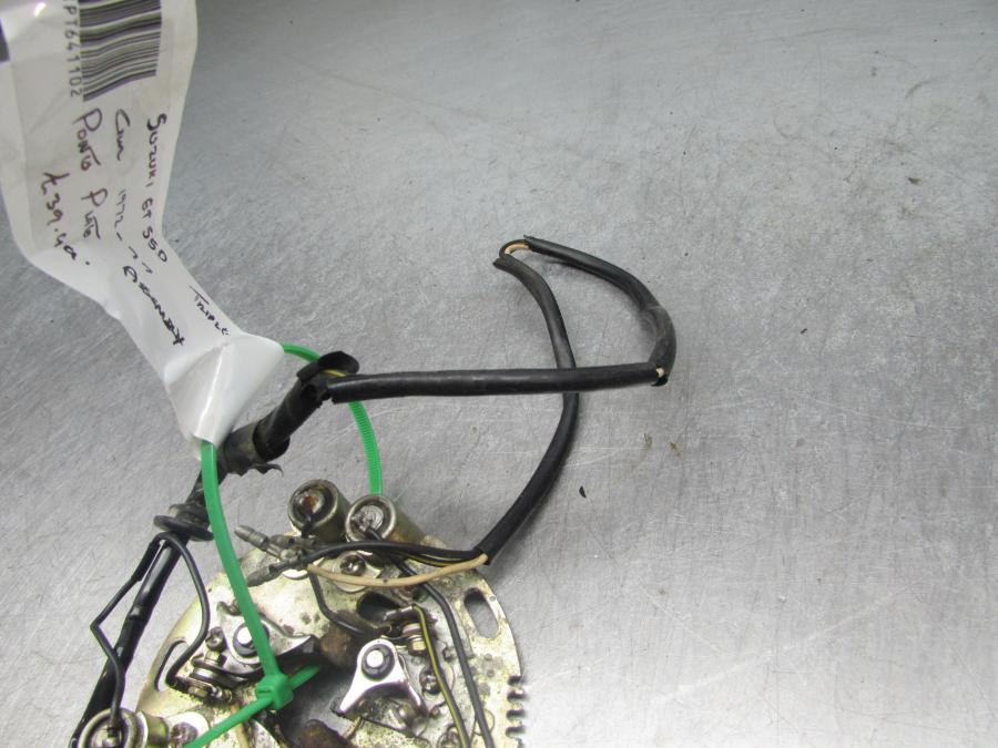 Suzuki GT550 Triple GT 550 1972-1977 Points Plate Assembly