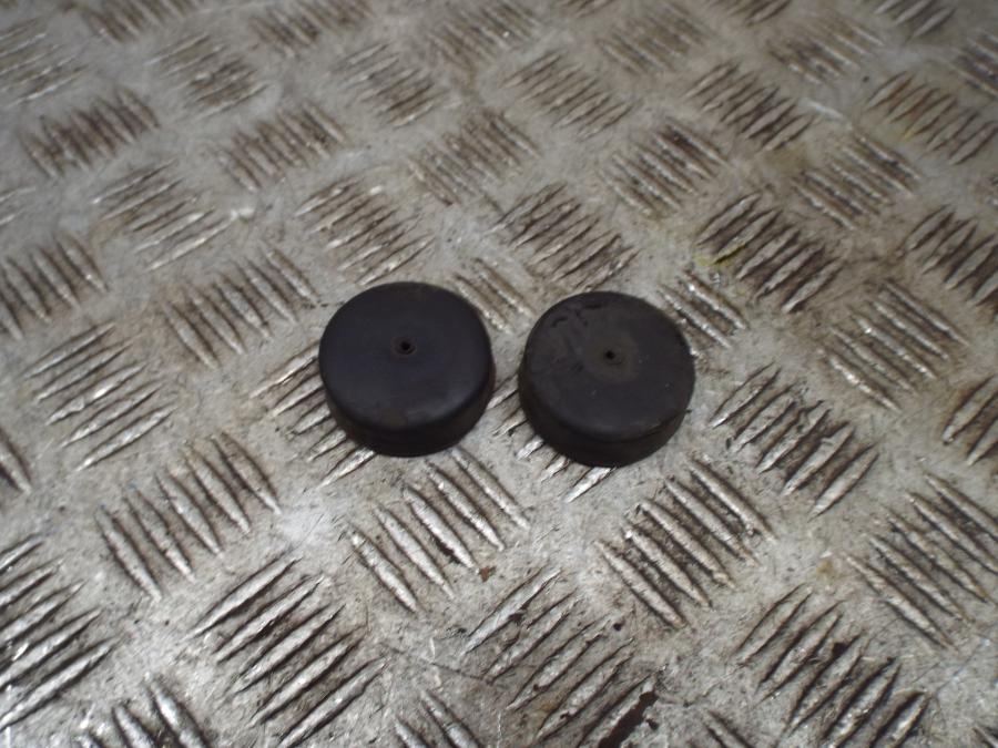 Yamaha DT125 DT 125 1974 Frame Fuel Gas Petrol Rubbers