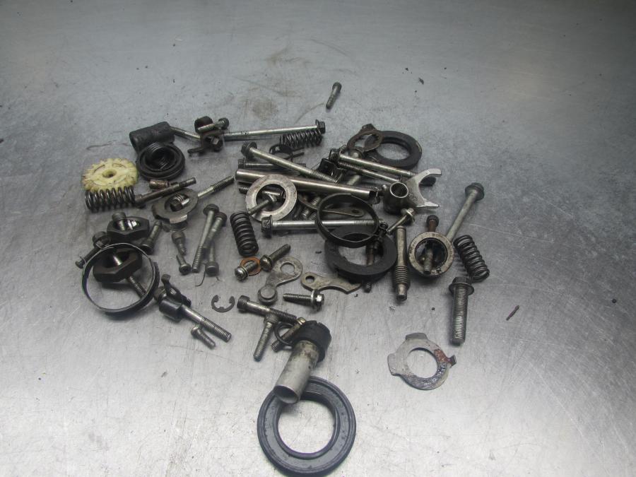 Yamaha TZR250 IKT Bag Of Various Bolts Gears Etc From Engine Strip