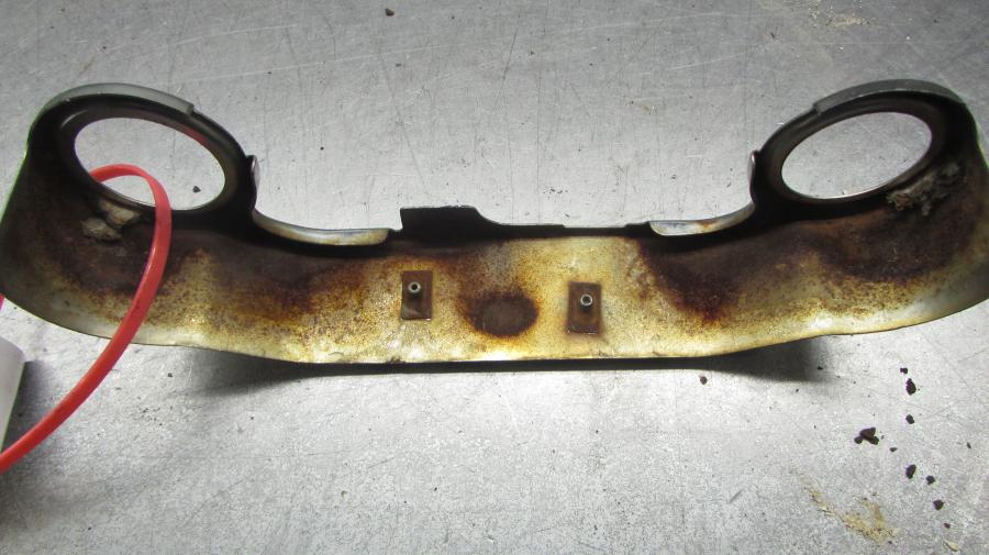 Yamaha XS850 US Custom Motorcycle Chrome Yoke Trim