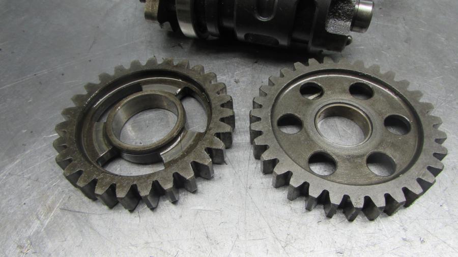 Yamaha XT550 XT 550 Incomplete Gearbox Assembly / Gear Box