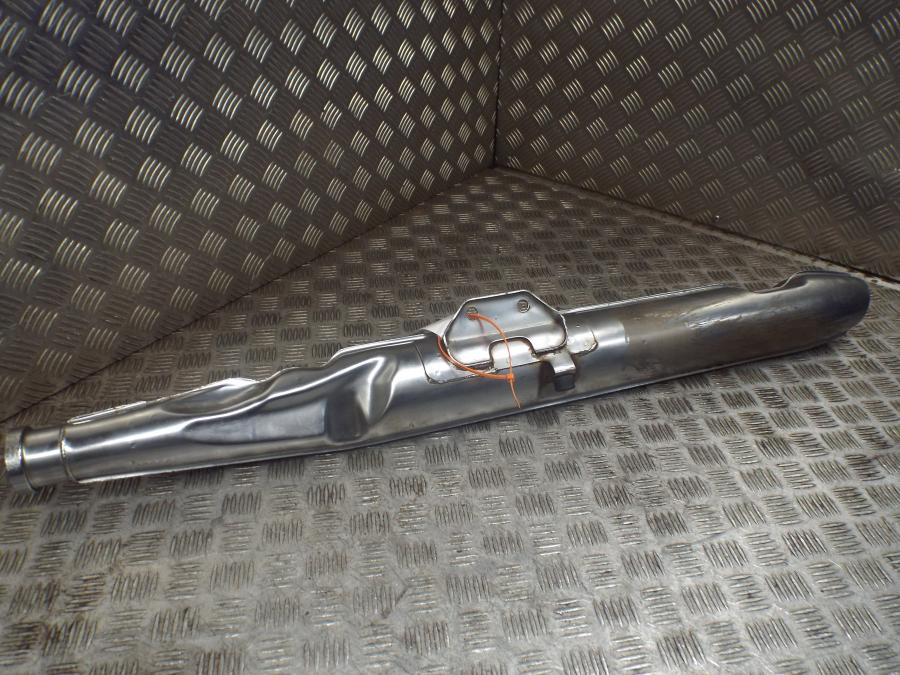 Suzuki T500 GT500 1968-1977 Right Exhaust Silencer & Baffle