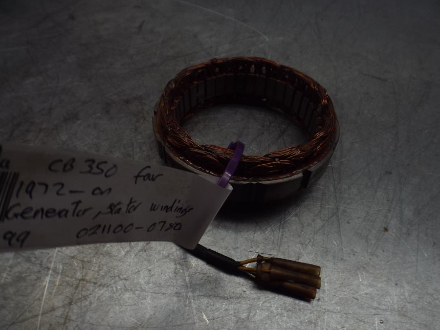 Honda CB350 Four 1972-On Motorcycle Generator Stator Windings 021100 0780