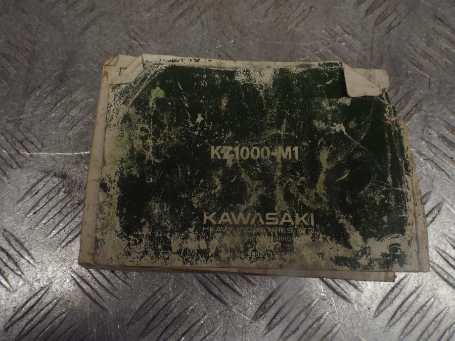 Kawasaki Z1000 KZ1000 CSR1000 M1 1980 80 Original Owners Handbook Hand Book