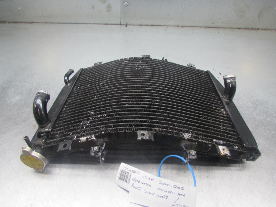 Kawasaki ZX10R 2004-2005 Motorcycle Radiator Assembly