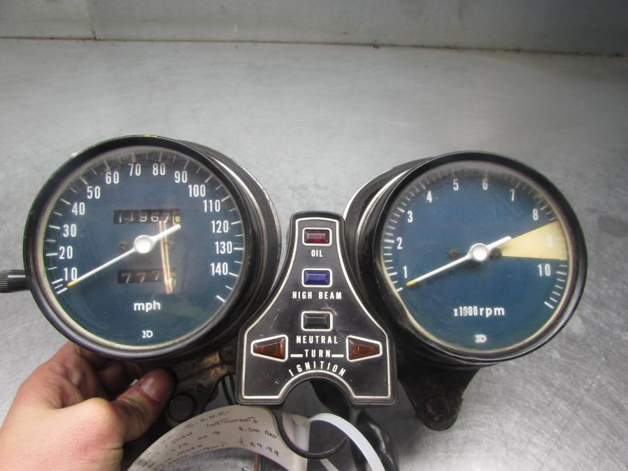 Honda CB750 SOHC Circa 1975-On Motorcycle Clocks Dials Instruments 8500 ...