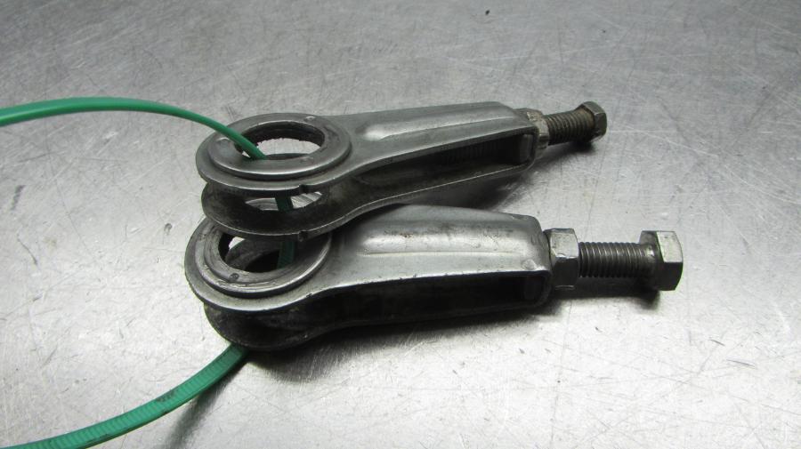 Yamaha XT500 TT500 1976-1979 Motorcycle Rear Wheel Drive Chain Adjusters